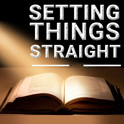 Acts 1:4-8 Setting Things Straight – Oceanview Baptist Church
